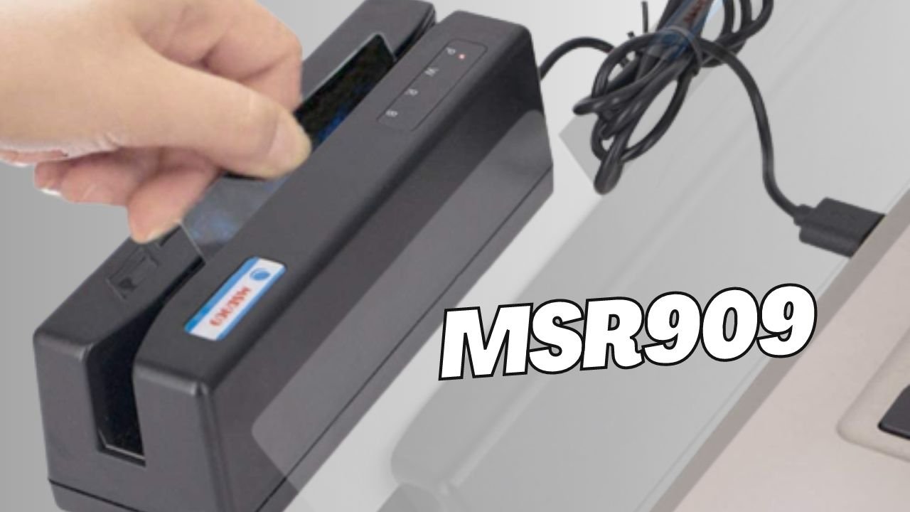 Portable MSR909 Swiper - Magnetic Stripe Card Reader - MSR Portable MSR909 Swiper - Magnetic Stripe Card Reader - MSR
